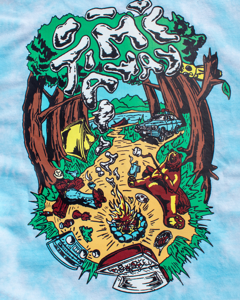 Camp Time Away Tie-Dye Shirt – Time Away Clothing